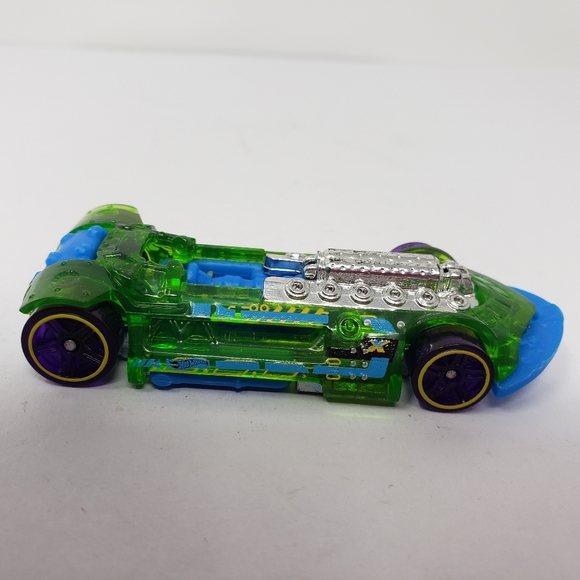 Toys | Hot Wheels Hw 217 Xraycers Xsteam Green Blue Black Toy Car ...